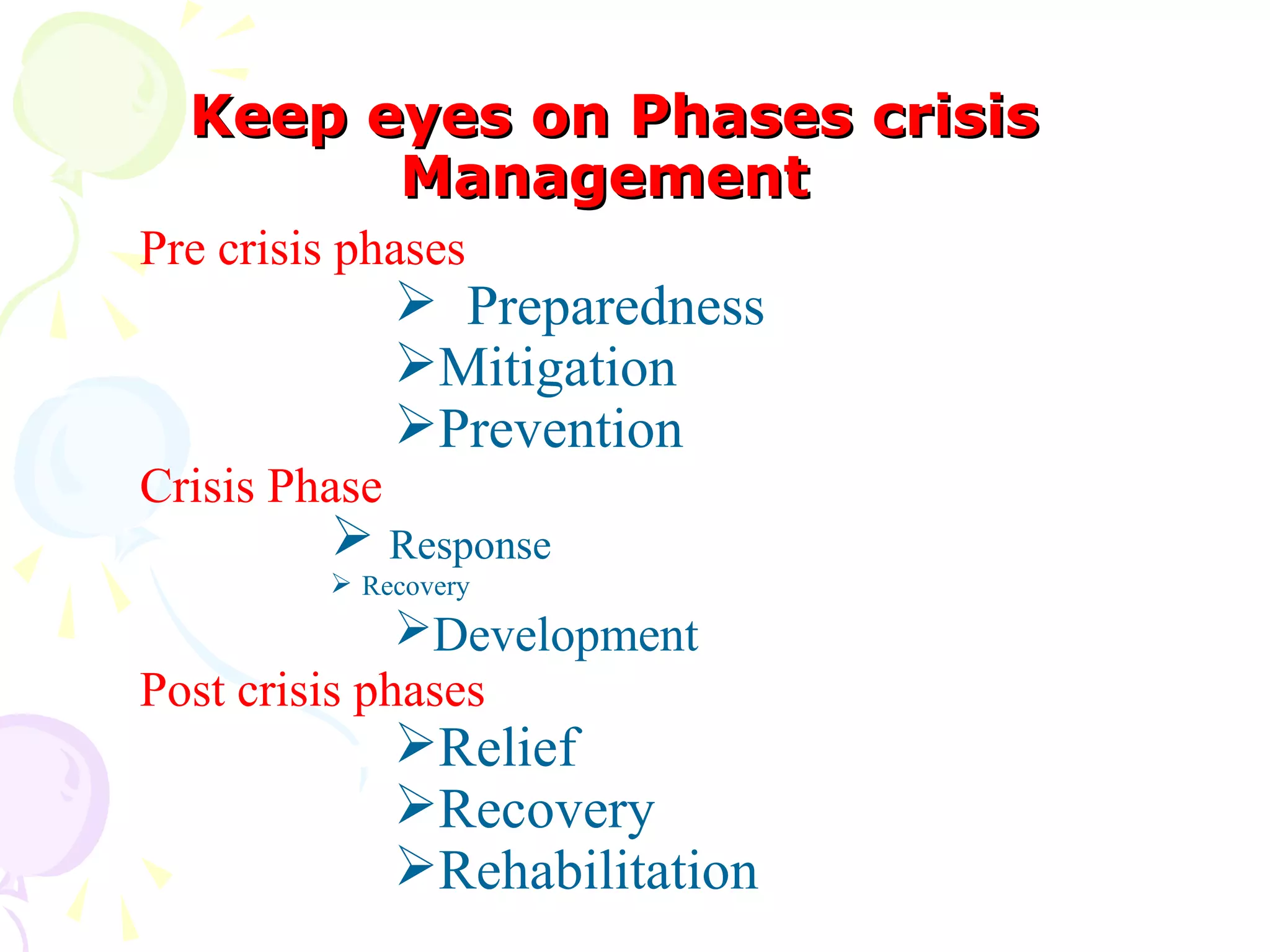 Role of Media in crisis and Disaster situation | PDF