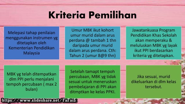 Pendidikan Inklusif (Pelaksanaan Program Pendidikan Inklusif) | PPTX