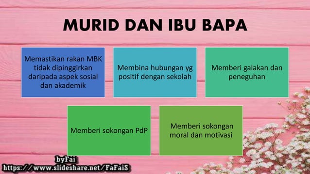 Pendidikan Inklusif (Peranan dan tanggungjawab dalam Pelaksanaan ...