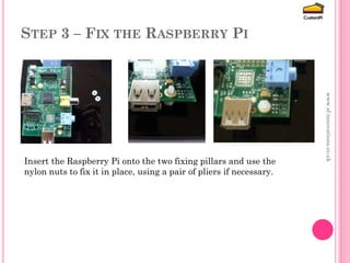 Raspberry Pi Base - A flexible support frame for Raspberry Pi projects | PPT