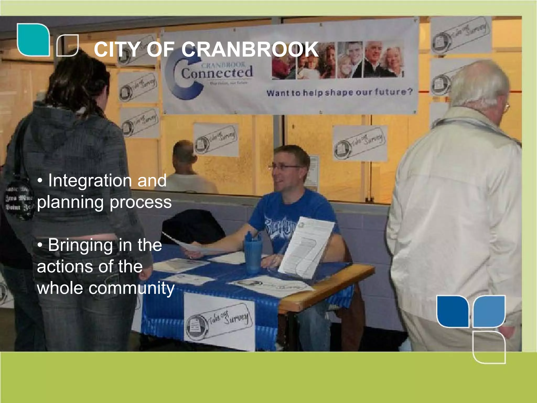 The Integration Part of Integrated Community Sustainability Planning ...