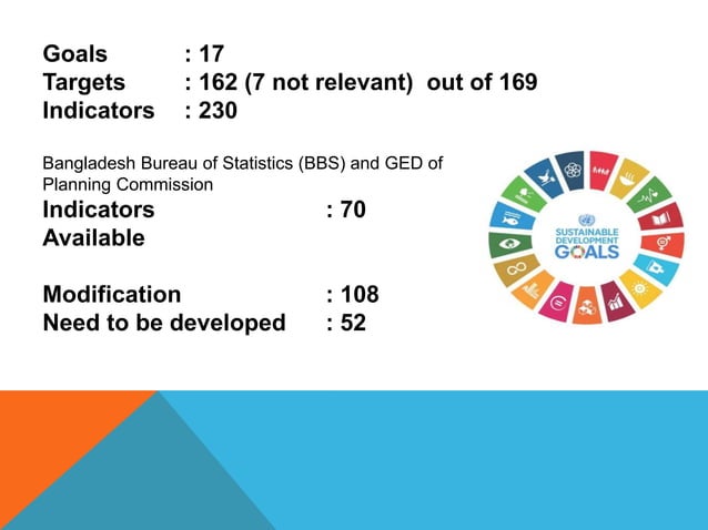 Bangladesh LDC to DC : SDG & 7th Five Years Plan in line with Women and ...