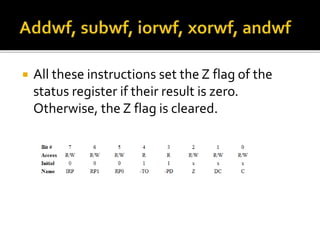 PIC Microcontroller Structure & Assembly Language.ppsx