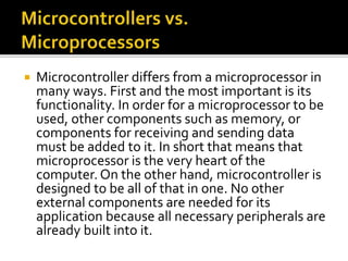 PIC Microcontroller Structure & Assembly Language.ppsx | Programming Languages | Computing
