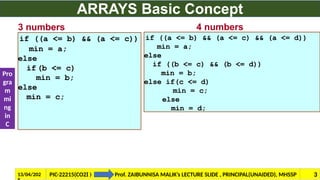 programming in C in I scheme arrays.pptx