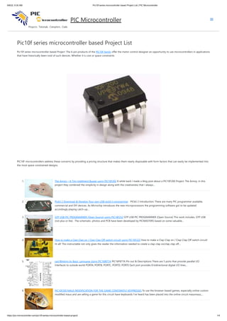 Pic10f series microcontroller based Project List _ PIC Microcontroller.pdf