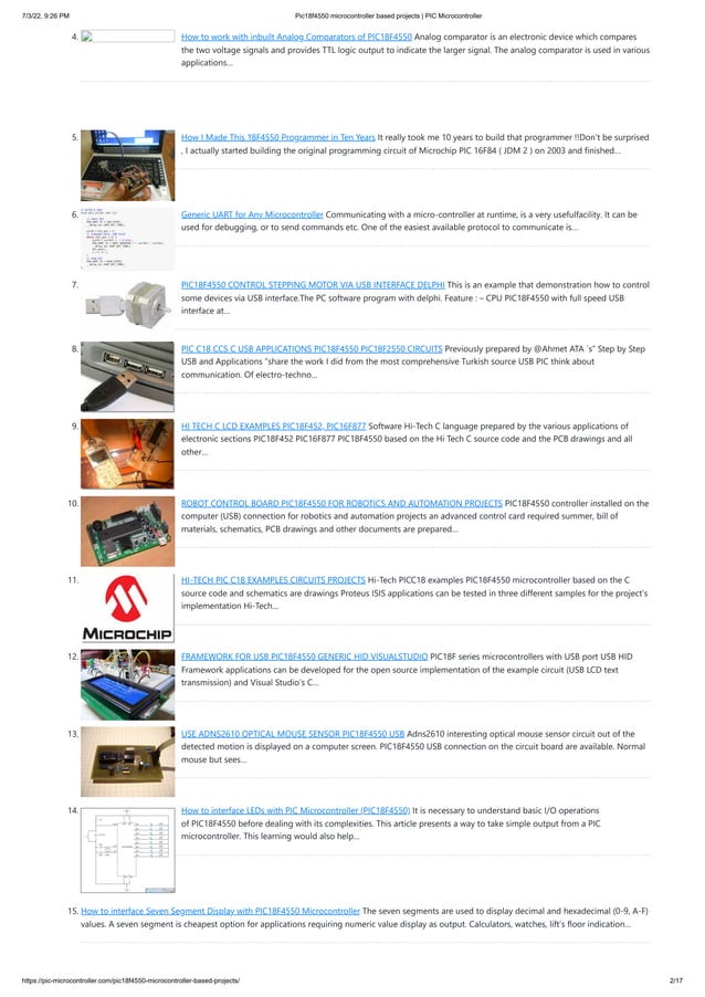 Pic18f4550 microcontroller based projects _ PIC Microcontroller.pdf ...