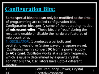 PIC 2 microcontroller with 8051 microcontroller | PPT