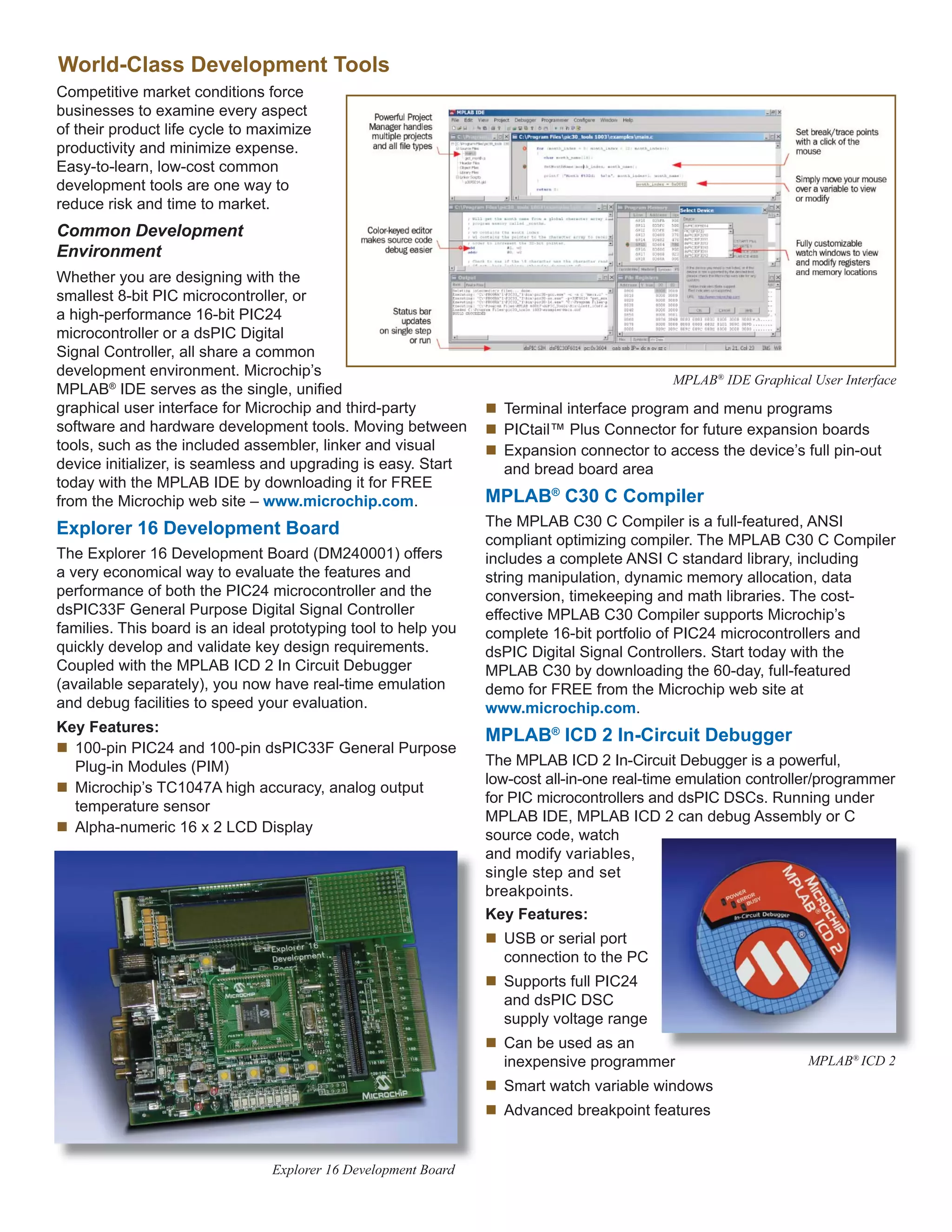 Pic24 overview | PDF