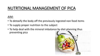 Awareness on pica and it's significance in diagnosis ( by Dr.Arun.V.L ...