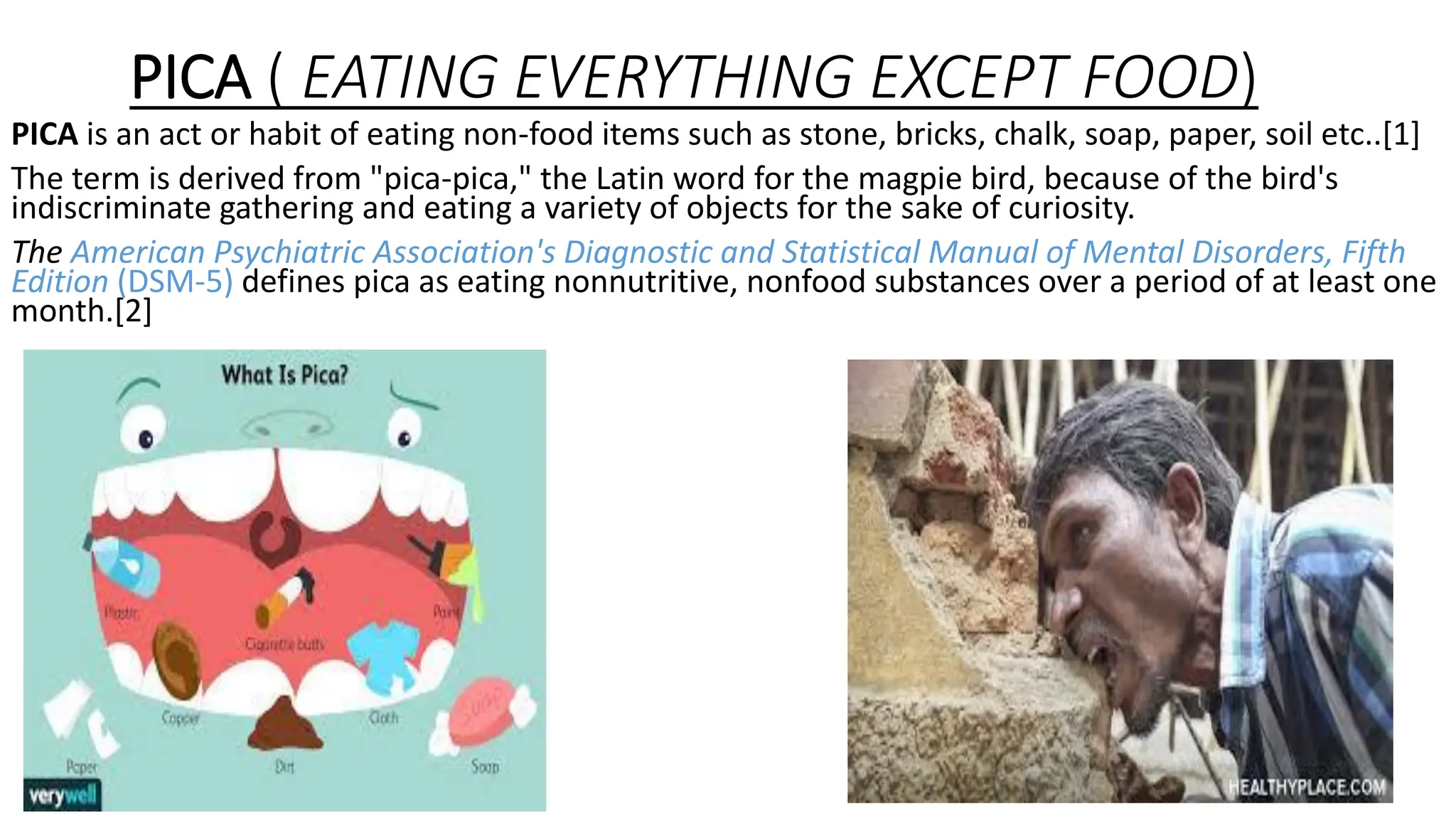 Awareness on pica and it's nutritional management | PDF