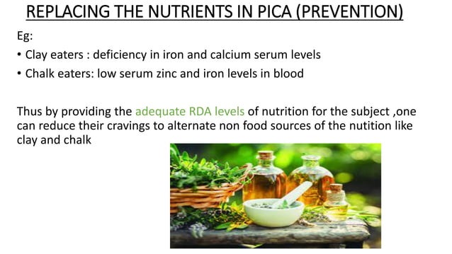 Awareness on pica and it's nutritional management | PDF