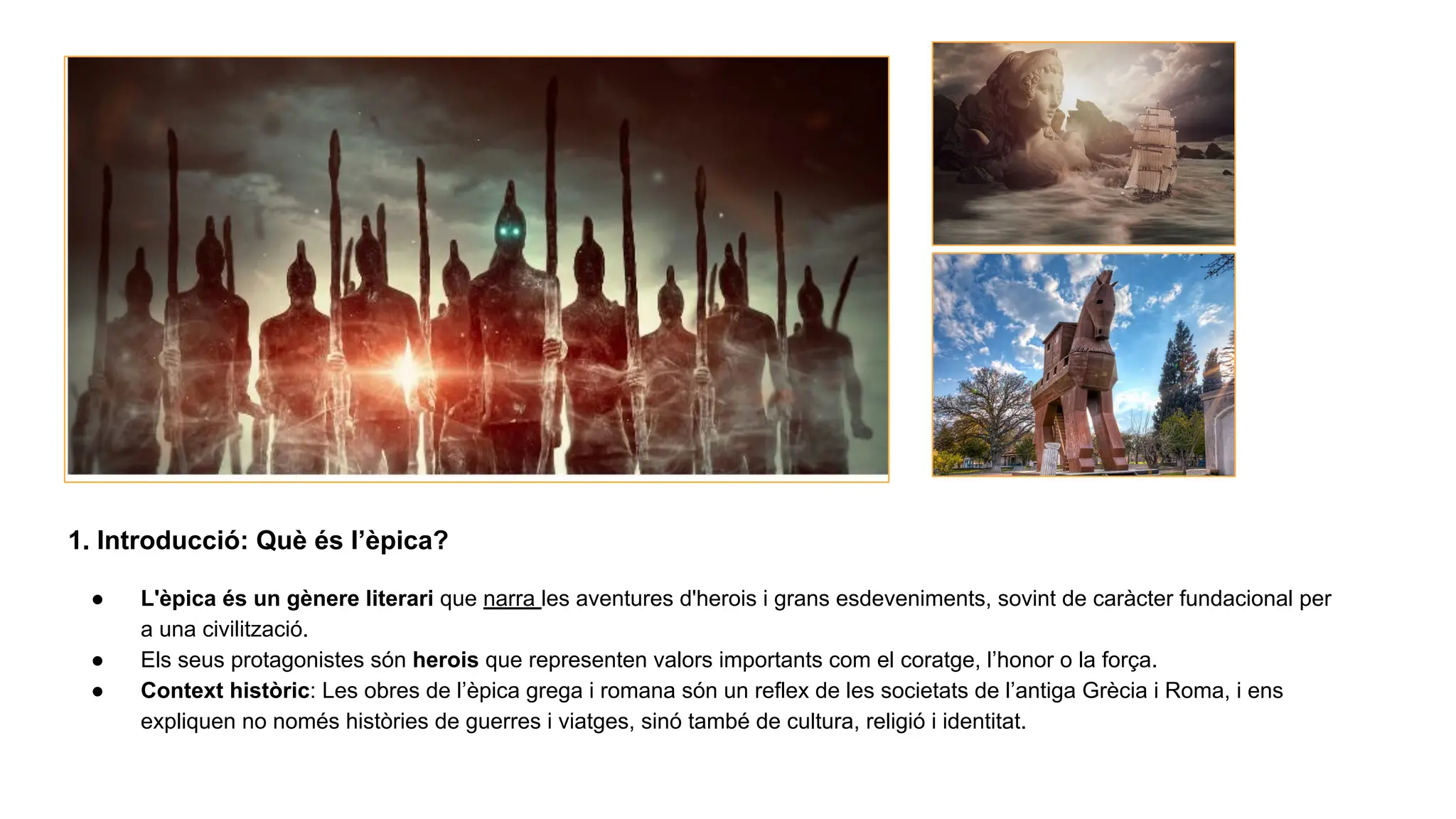 ÈPICA-LÍRICA.pdf (Literatura Universal.) | PPT