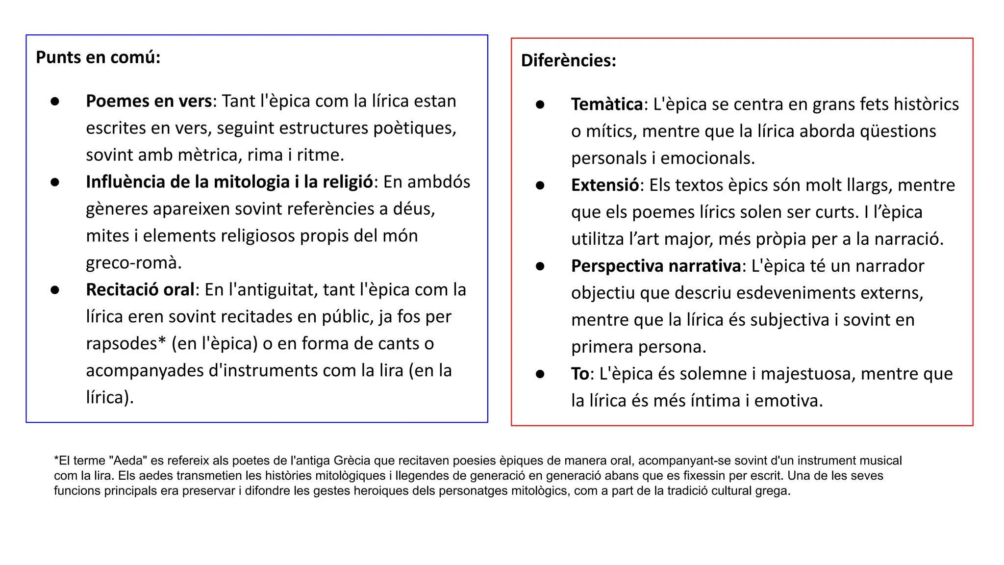 ÈPICA-LÍRICA.pdf (Literatura Universal.) | PPT