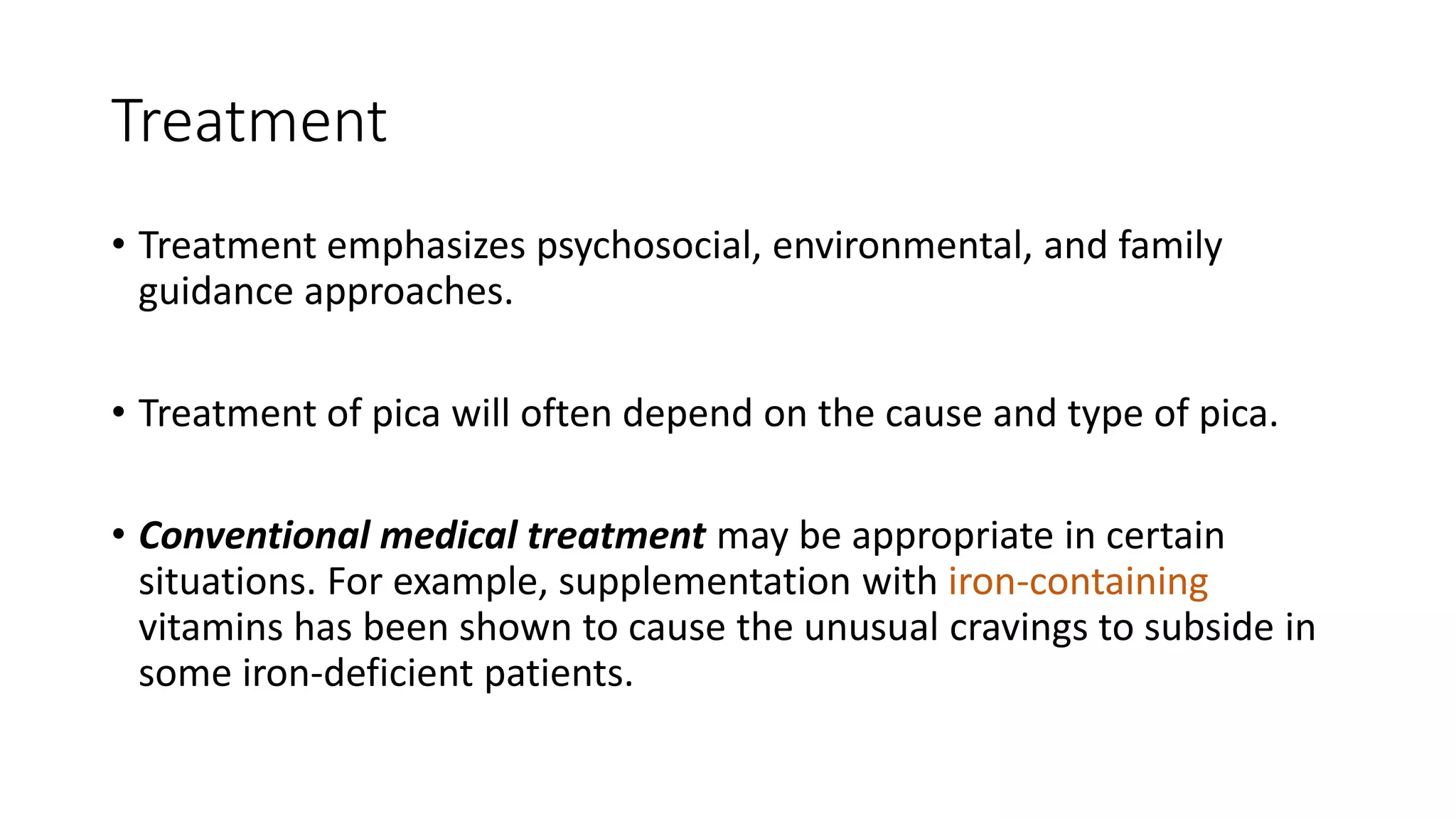 Pica disorder | PPTX