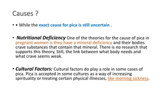 Pica disorder | PPTX