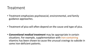 Pica disorder | PPTX