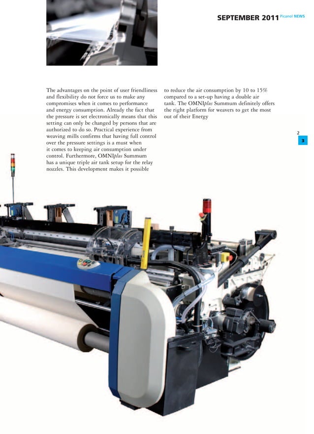 Picanol News September 2011 | PDF