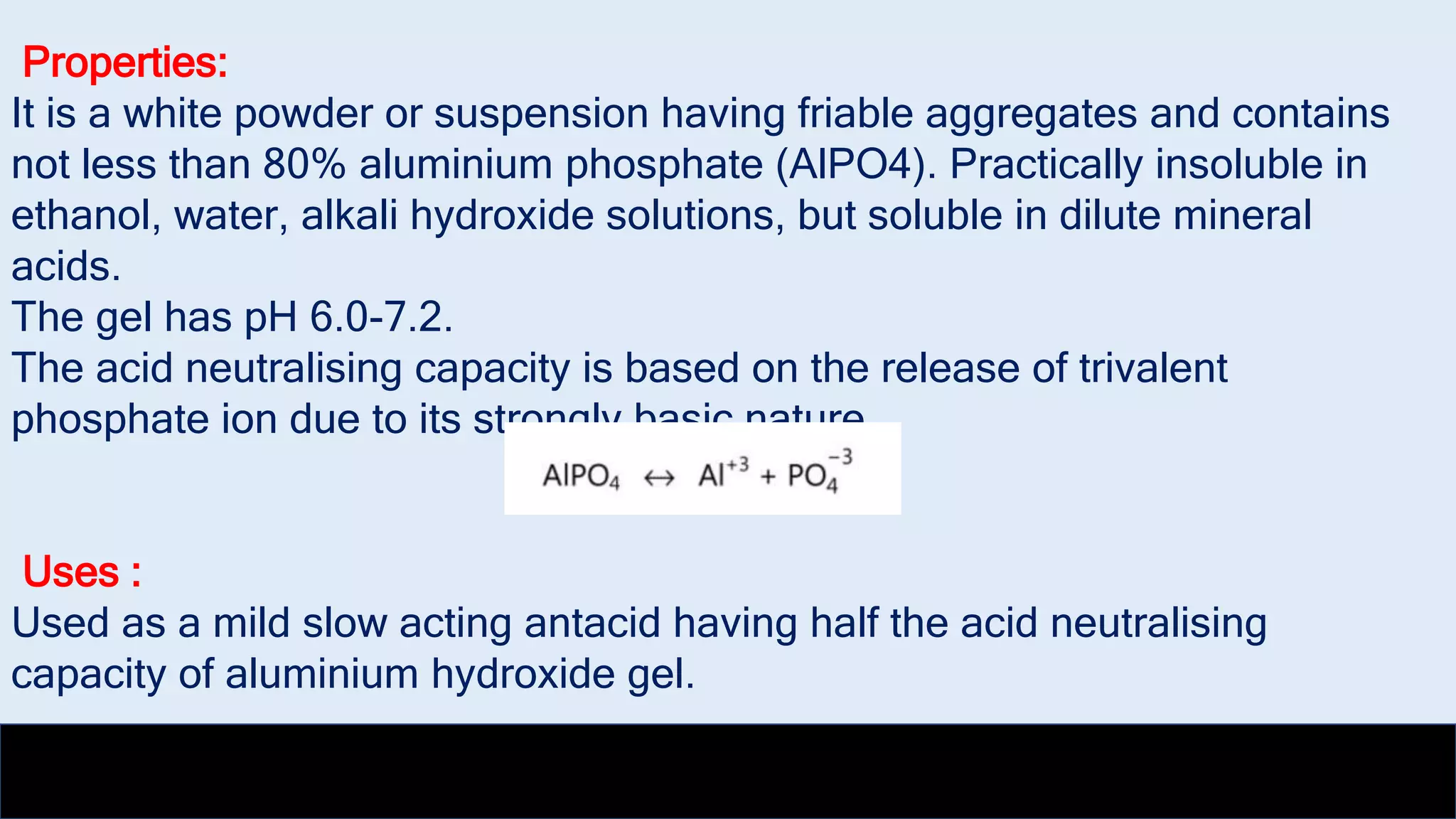 Antacid || B pharmacy First Year|| Pharmaceutical Inorganic Chemistry ...