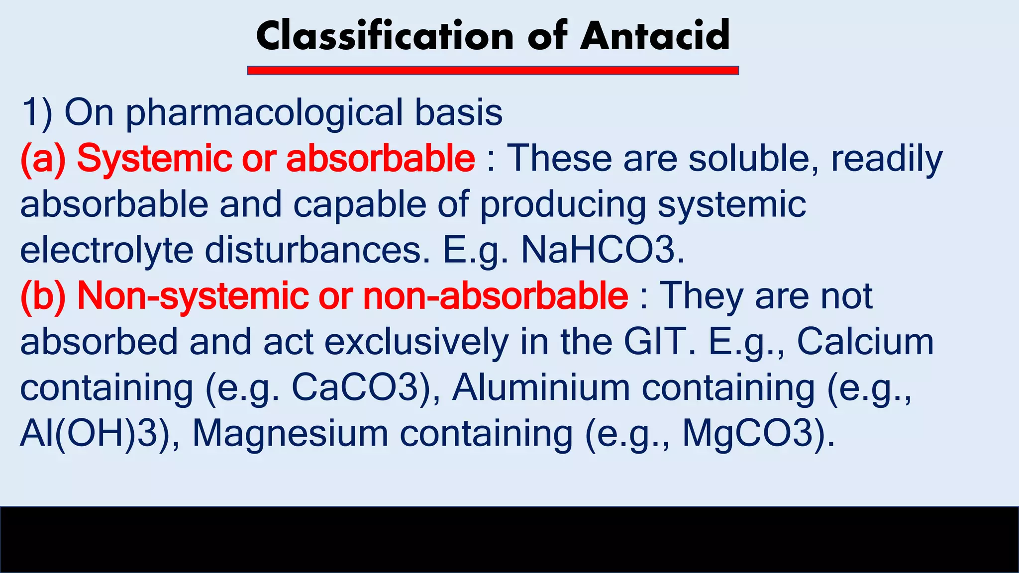 Antacid || B pharmacy First Year|| Pharmaceutical Inorganic Chemistry ...