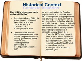 Picaresque presentation | PPT