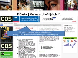 PiCarta Tutorial Minor Leerpsychologie | PPT