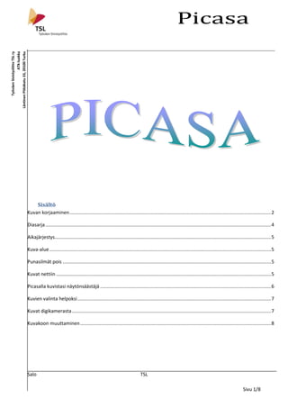 Picasa | PDF