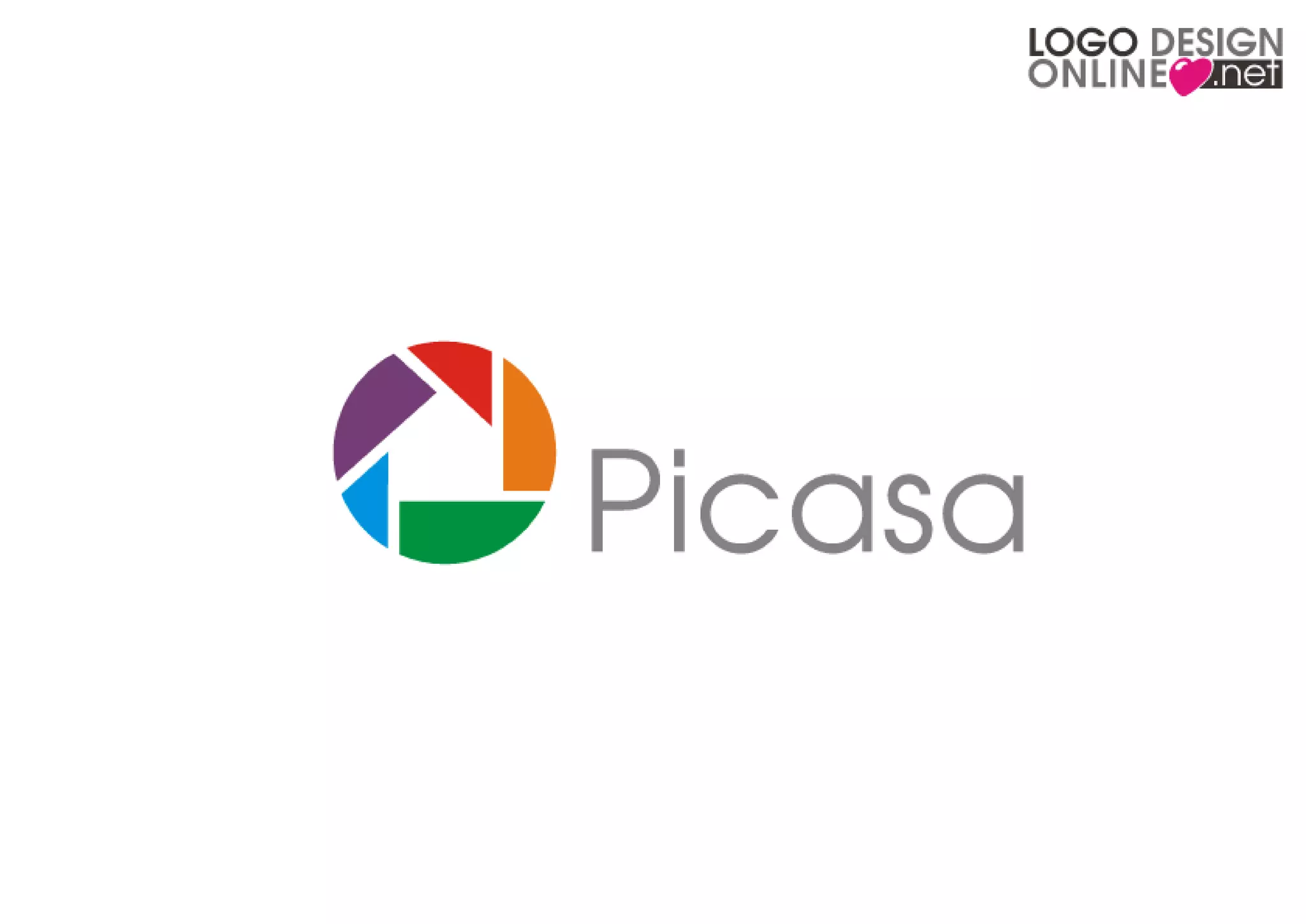 Picasa logo design - LogoDesignOnline.net