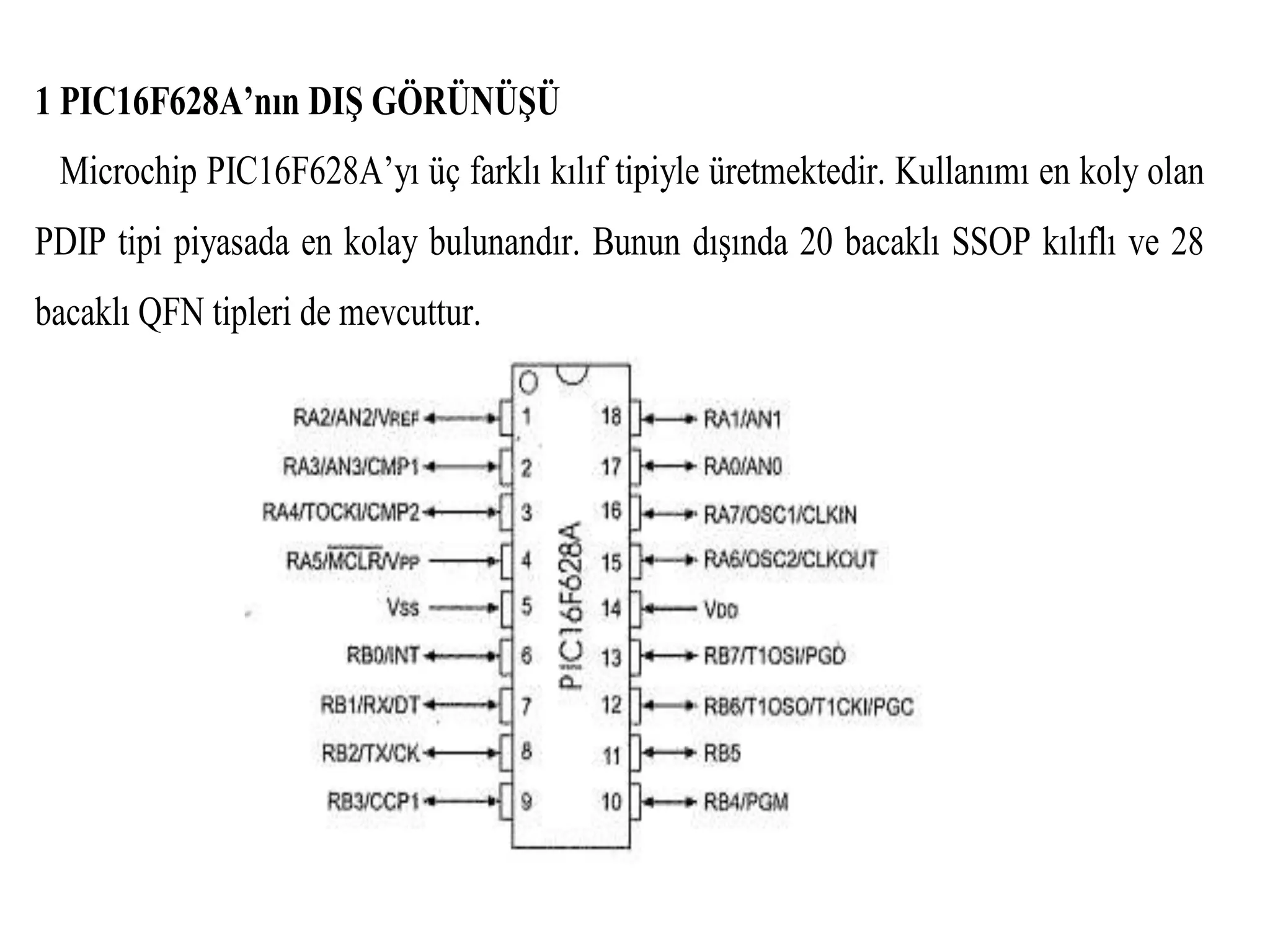 PIC Programlama, Assembly ve Komutlar | PPTX