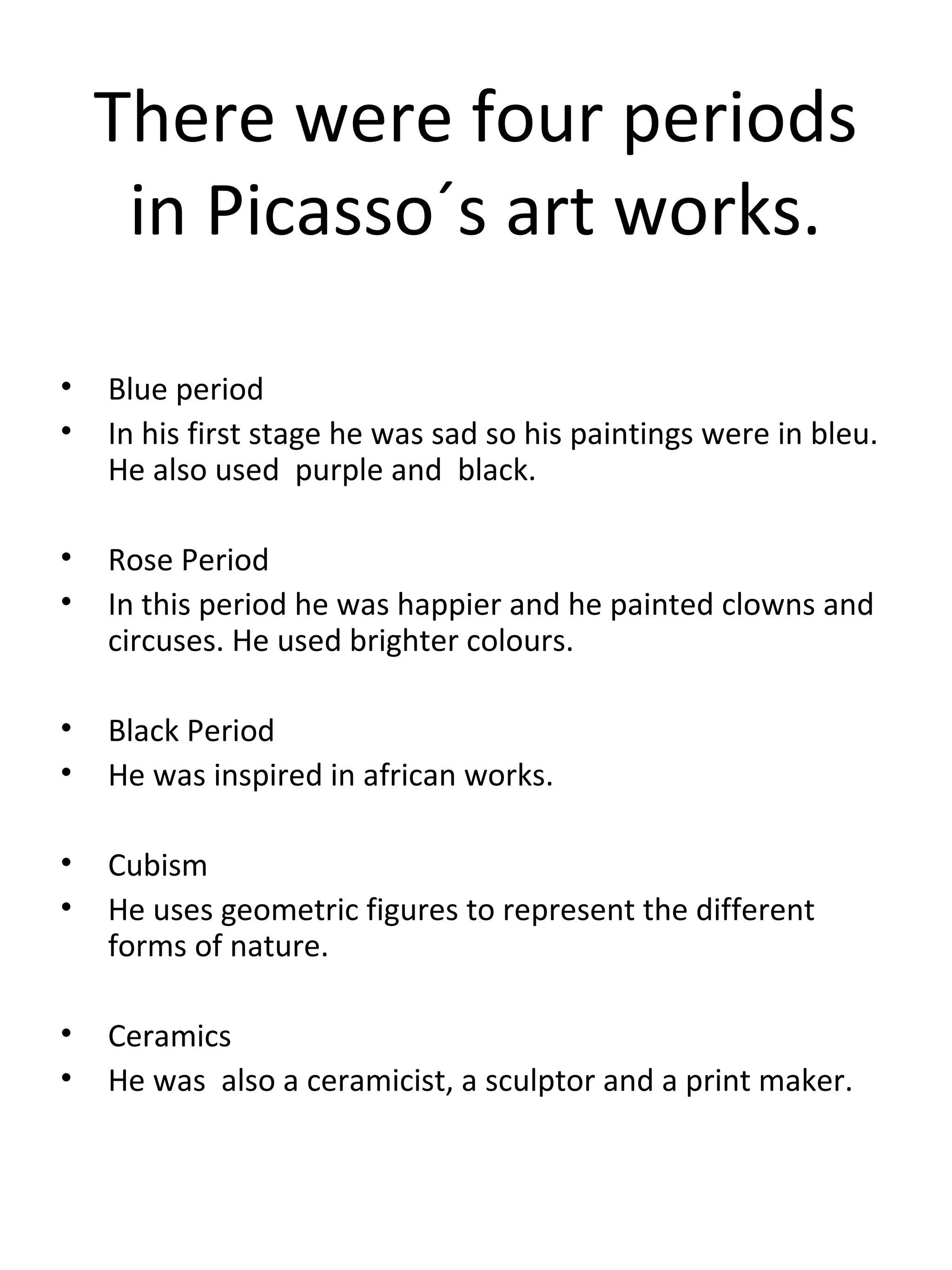 Picasso | PPT