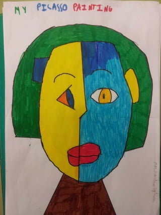 My Picasso portrait | PPTX
