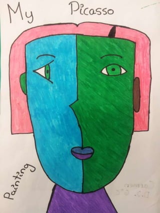 My Picasso portrait | PPTX