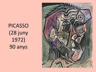Picasso autoretrat | PPTX