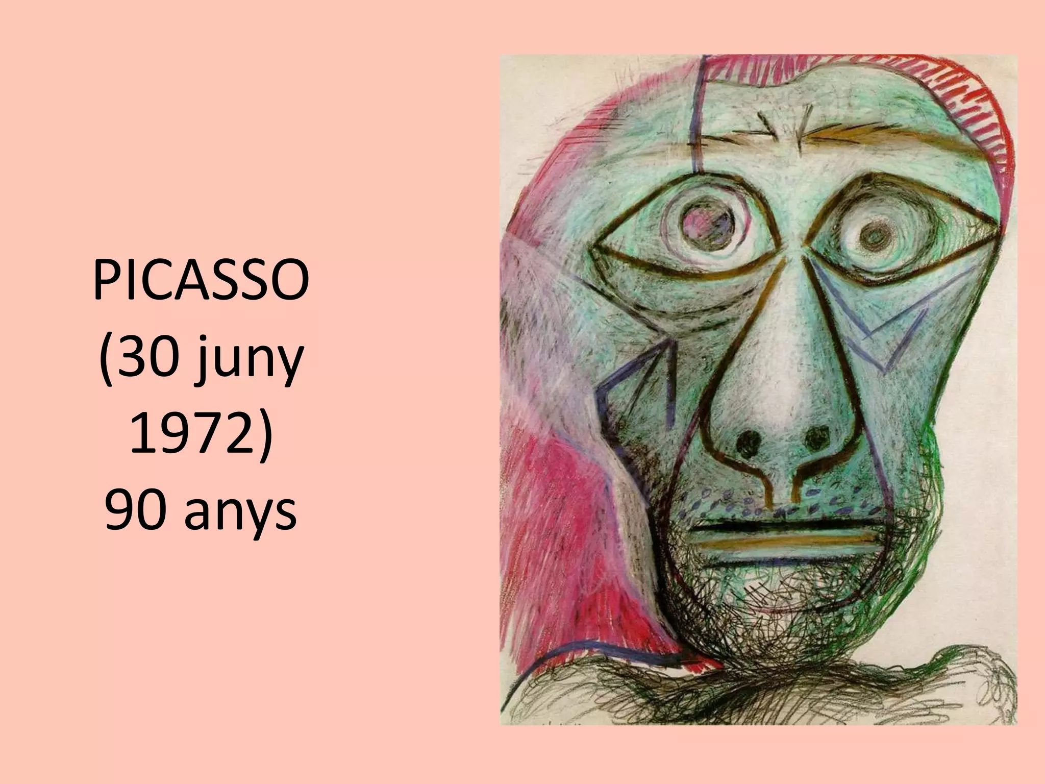 Picasso autorretrat | PPTX