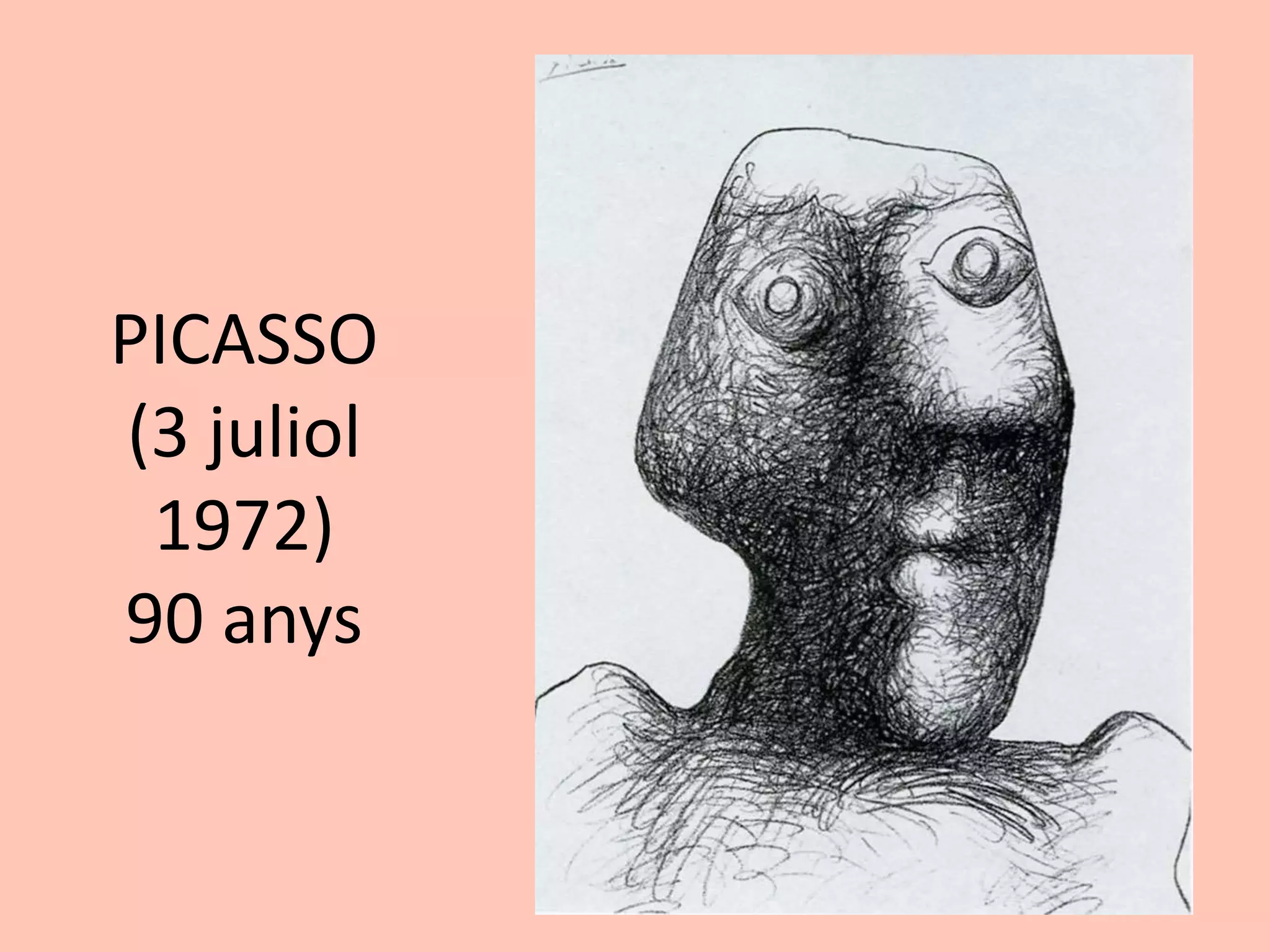 Picasso autorretrat | PPTX
