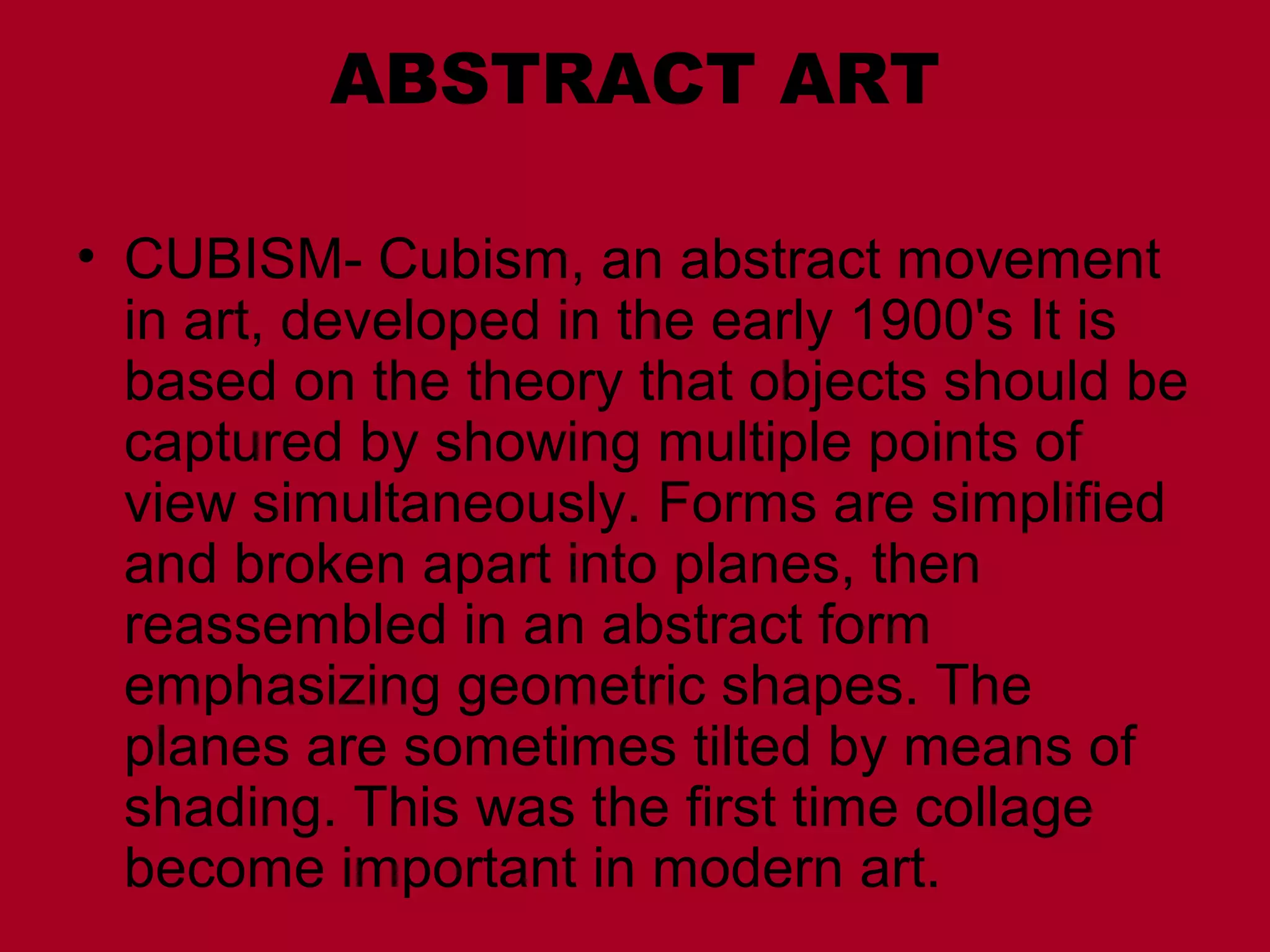 Picasso cubism power point | PPT
