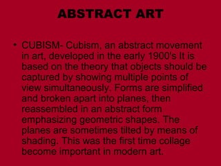 Picasso cubism power point | PPT
