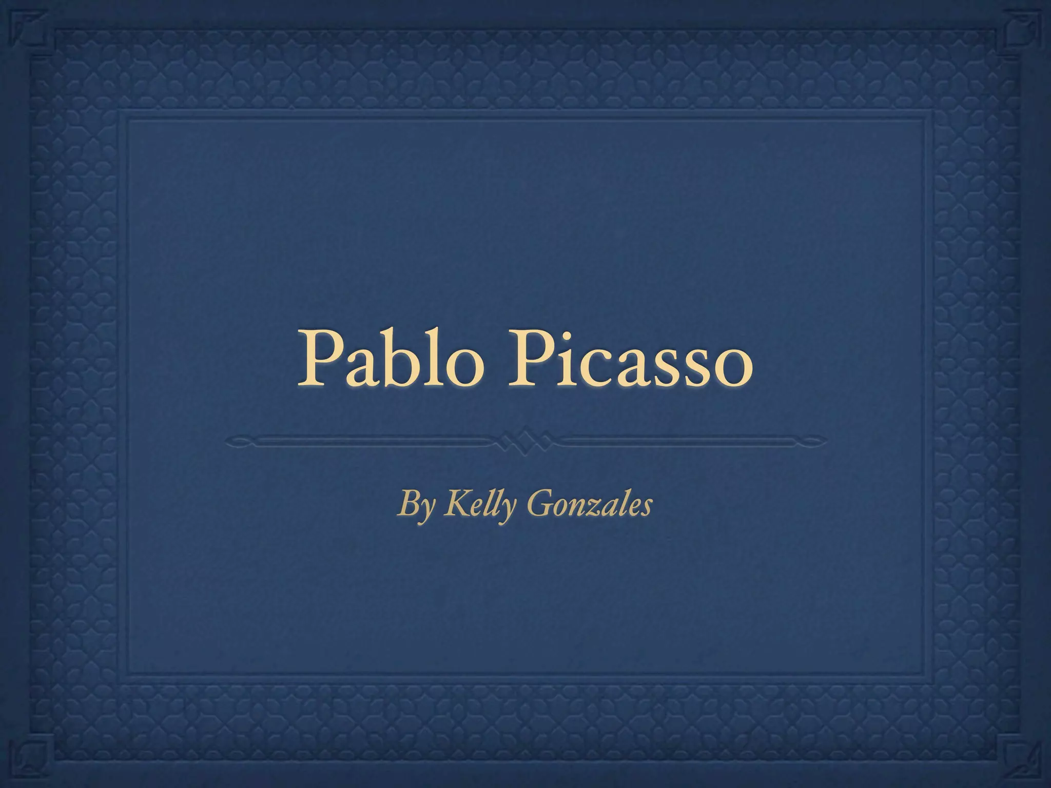 Picasso PowerPoint | PPT