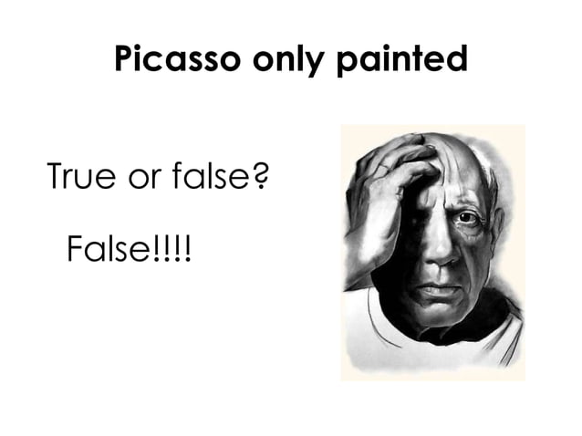 Picasso quiz activity | PPT | Modern Art | Fine Art