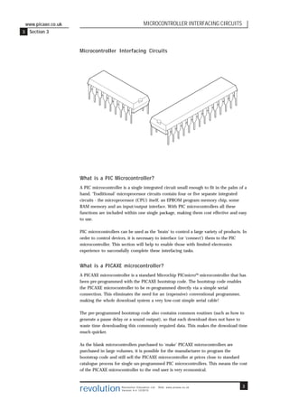 Picaxe manual3 interfaces | PDF