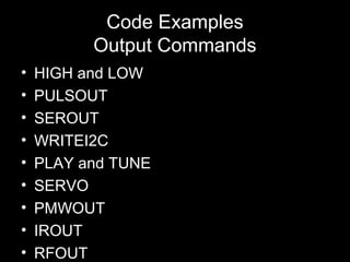 Introduction to PICAXE Microcontrollers | PPT