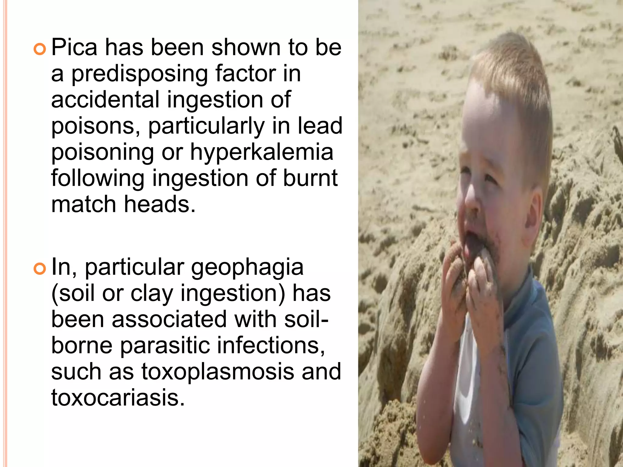 Pica (In pediatrics) | PPTX