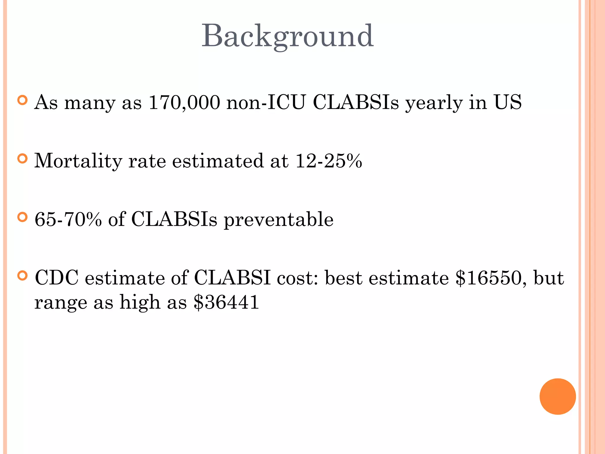 CLABSI Prevention | PPT