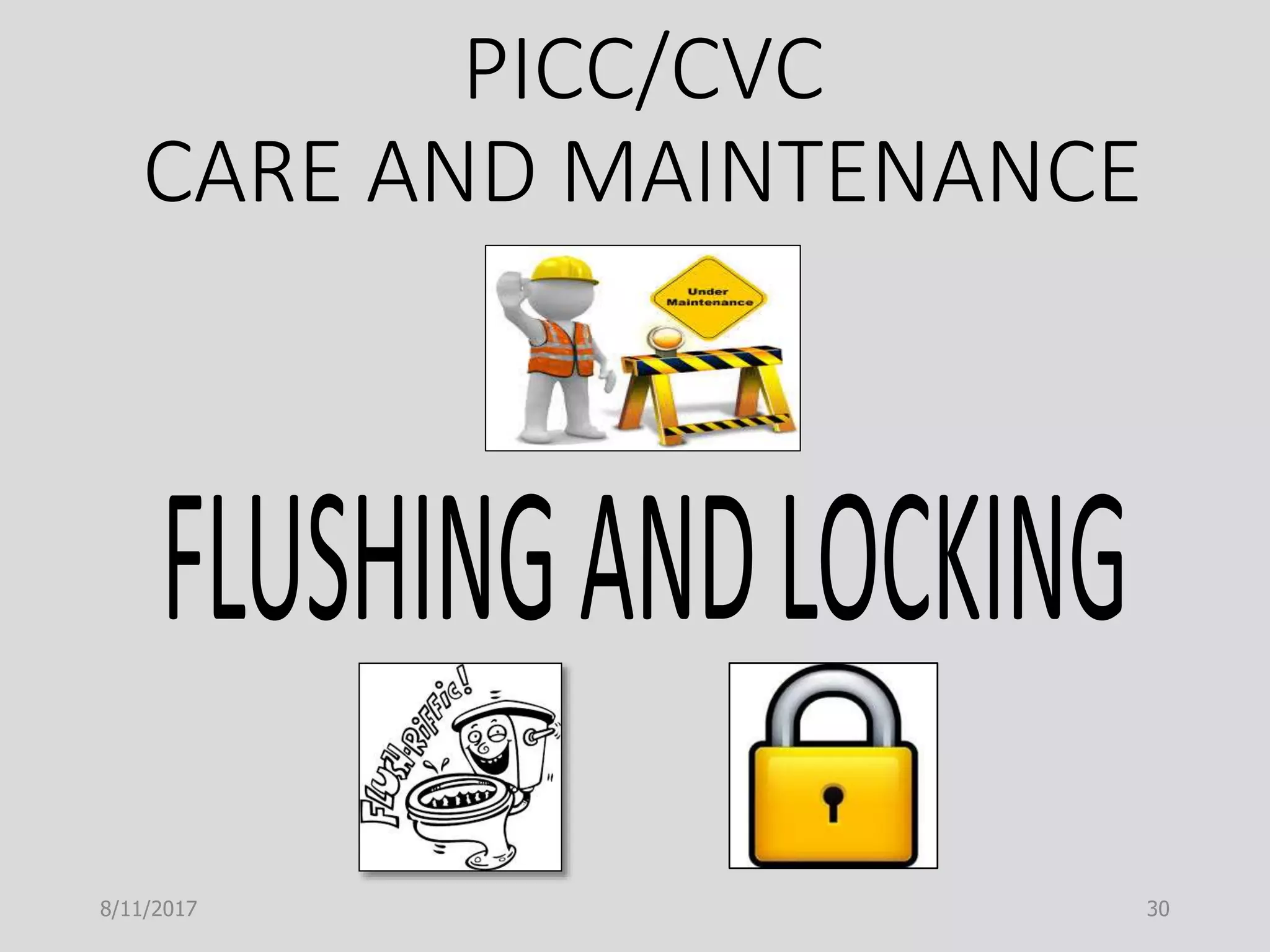 PICC Care and Maintenance Inservice | PPTX