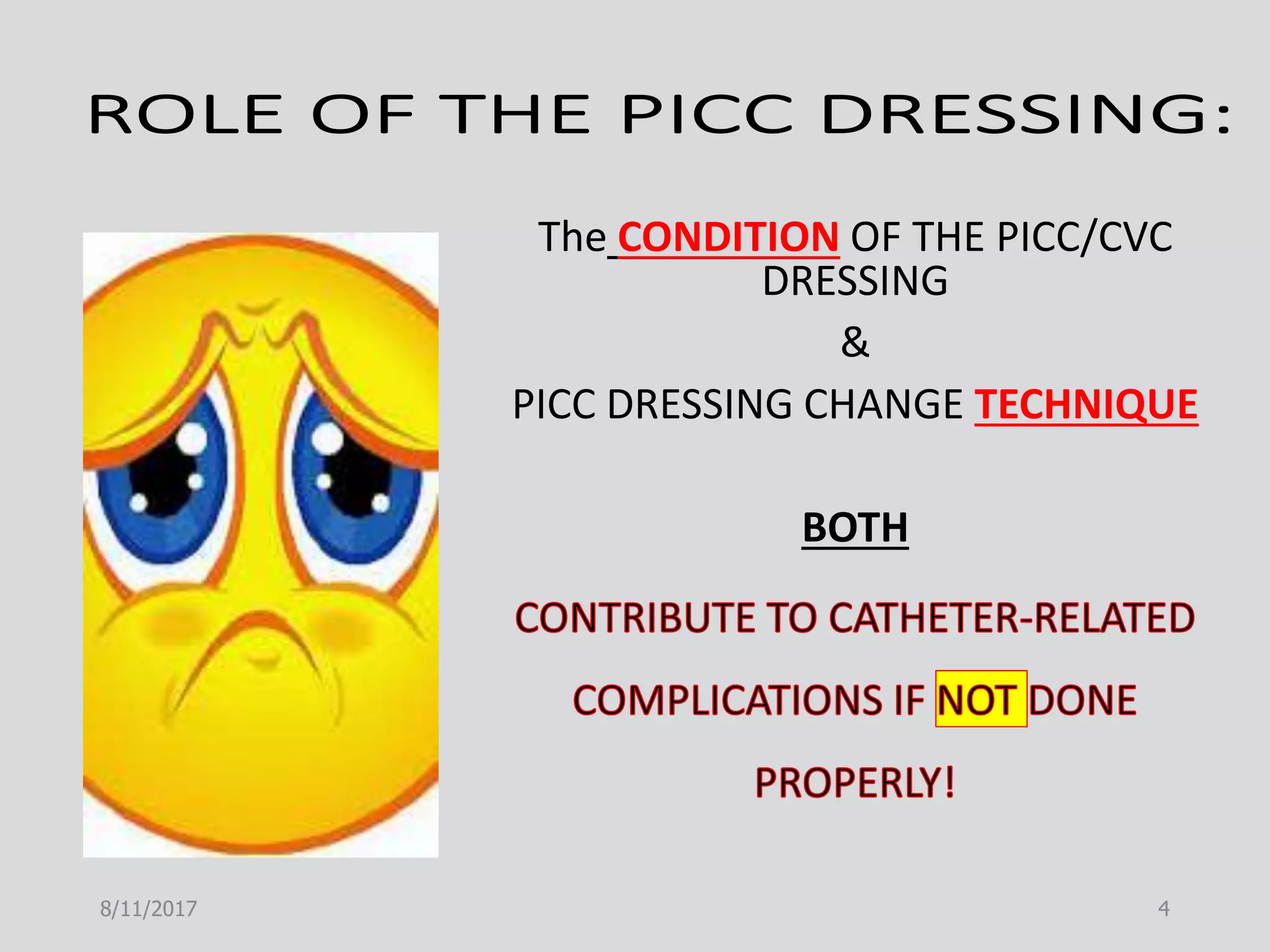 PICC Care and Maintenance Inservice | PPTX