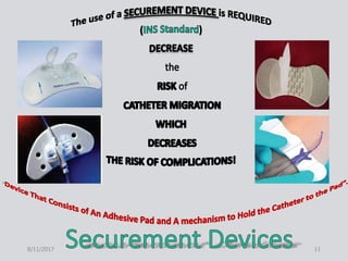 PICC Care and Maintenance Inservice | PPTX