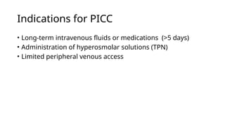 PICC insertion and care of the PICC line.pptx