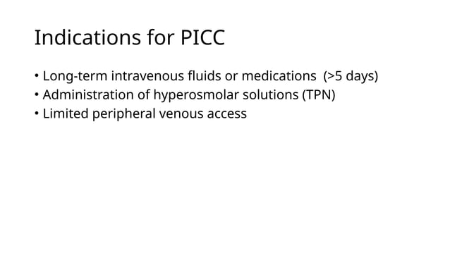 PICC insertion and care of the PICC line.pptx