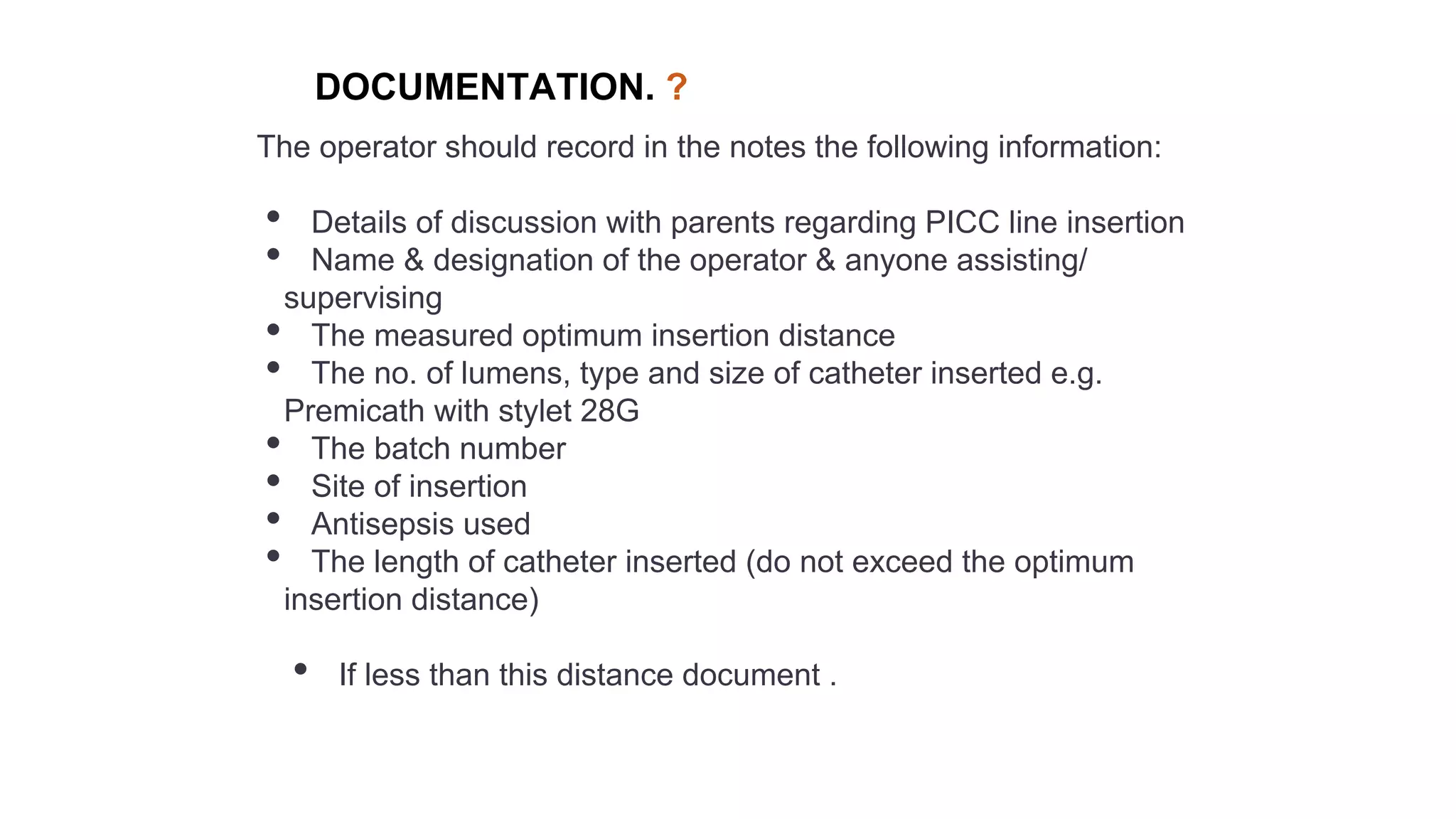DR RAKESH KOTHA PICC LINE | PPTX