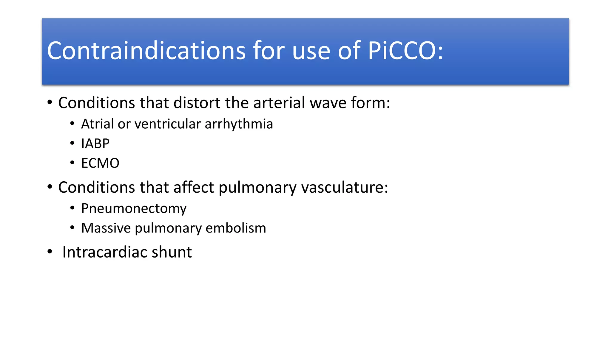 PiCCO Monitor | PPTX